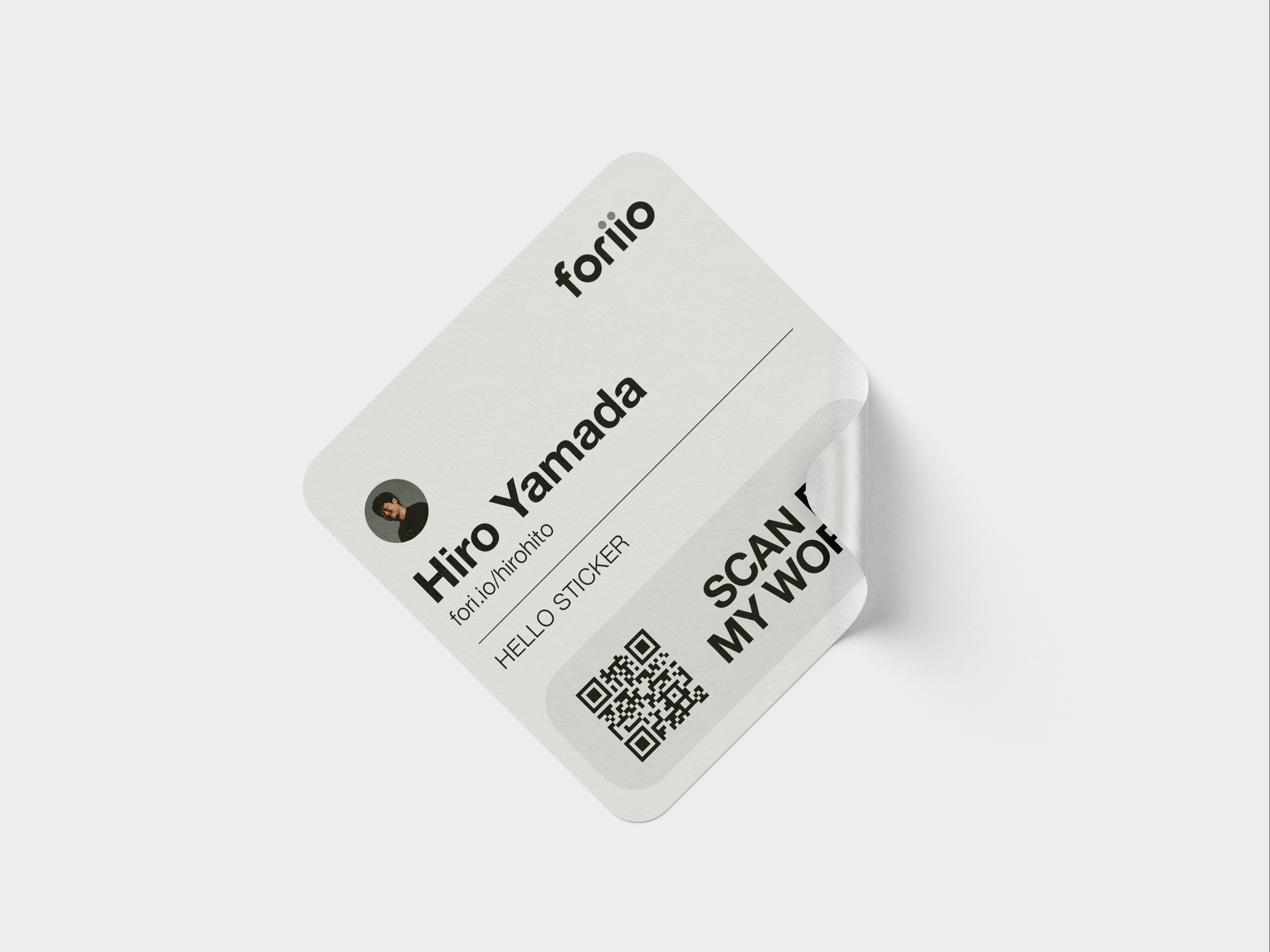 Hello Sticker by foriio